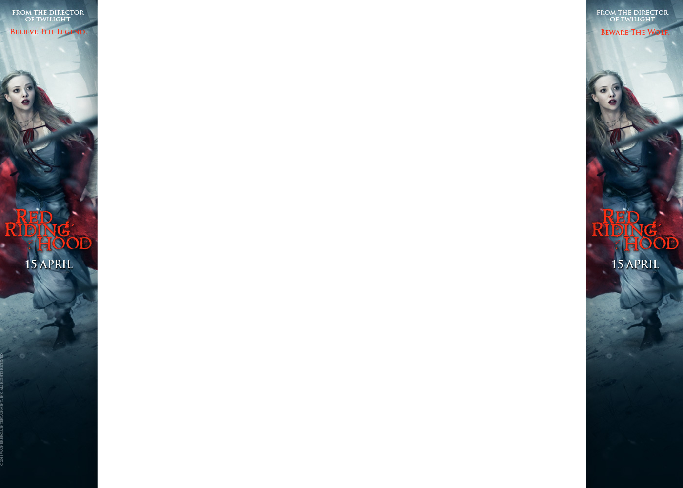 Red Riding Hood, Flash Ads | Warner Bros. Pictures International